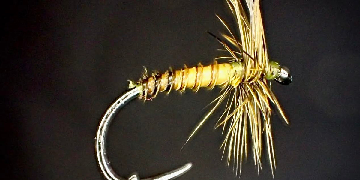 Golden Kogeki Futsu Kebari | DRAGONtail Tenkara Blog