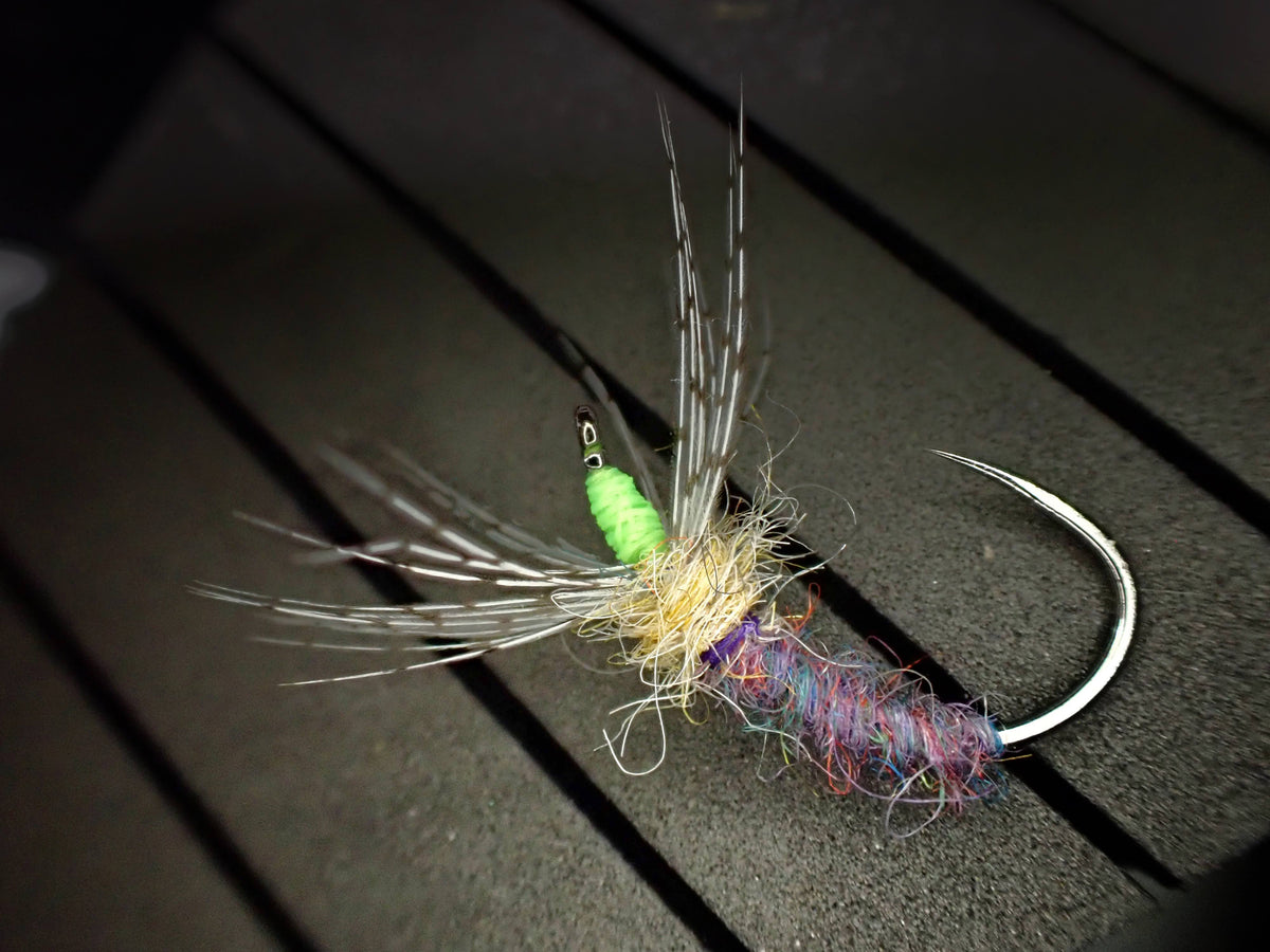 Grave Digger Sakasa Kebari Tenkara Fly Tying Pattern — DRAGONtail Tenkara