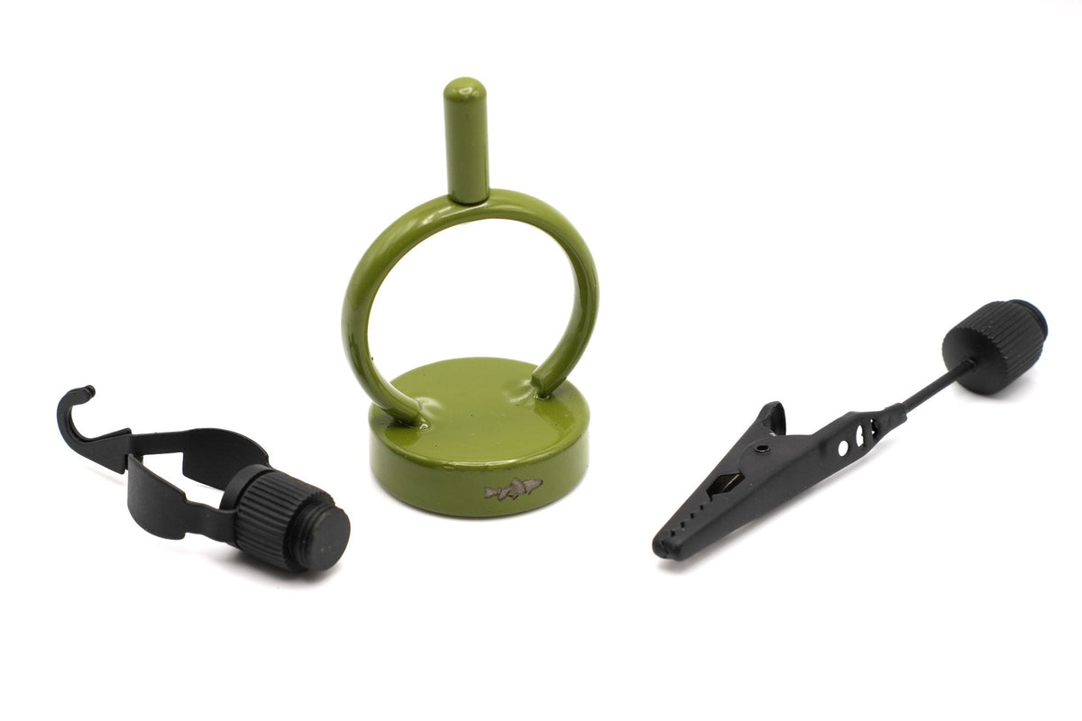 NIRVANA Dubbing Spinner & Gator Grip (olive) — DRAGONtail Tenkara