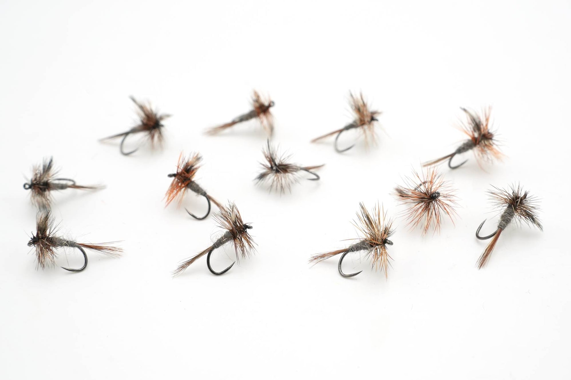 Adams Dry Fly (12 flies) — DRAGONtail Tenkara
