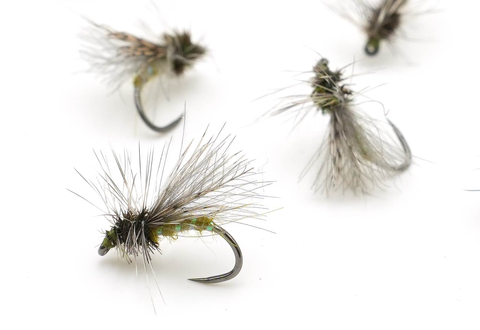 CDC Caddis Dry Fly (12 flies) — DRAGONtail Tenkara