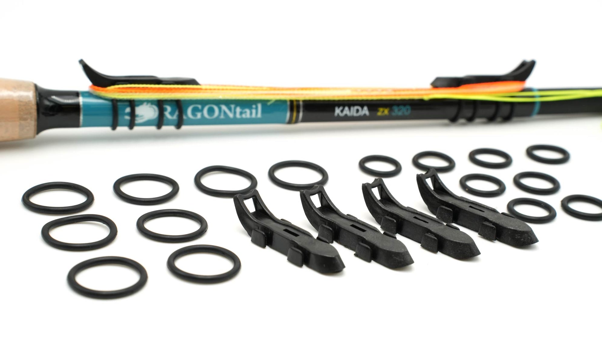 Double-Banded Tenkara Ultimate Line Keepers (2 Pack) — DRAGONtail Tenkara