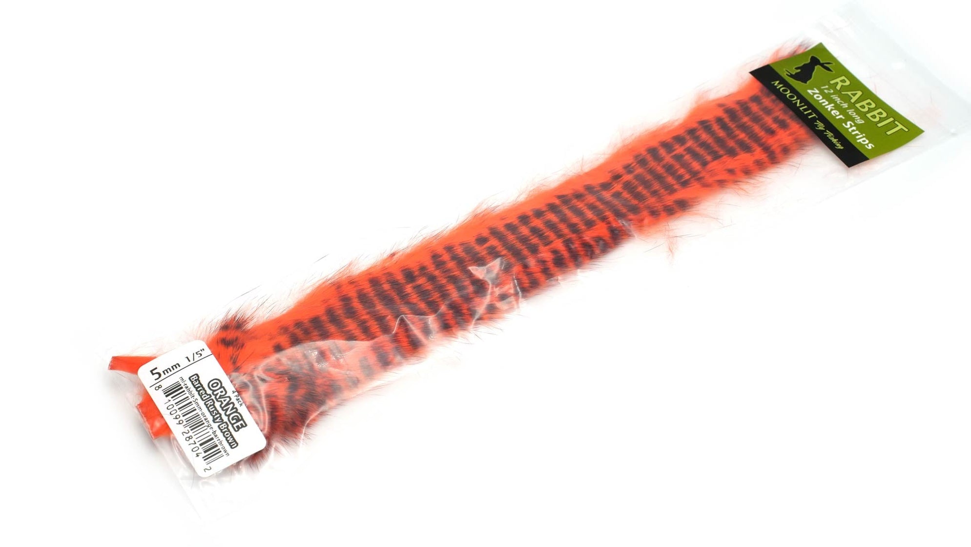 Barred Rabbit Zonker Strips | Straight Cut | Moonlit Fly Fishing ...