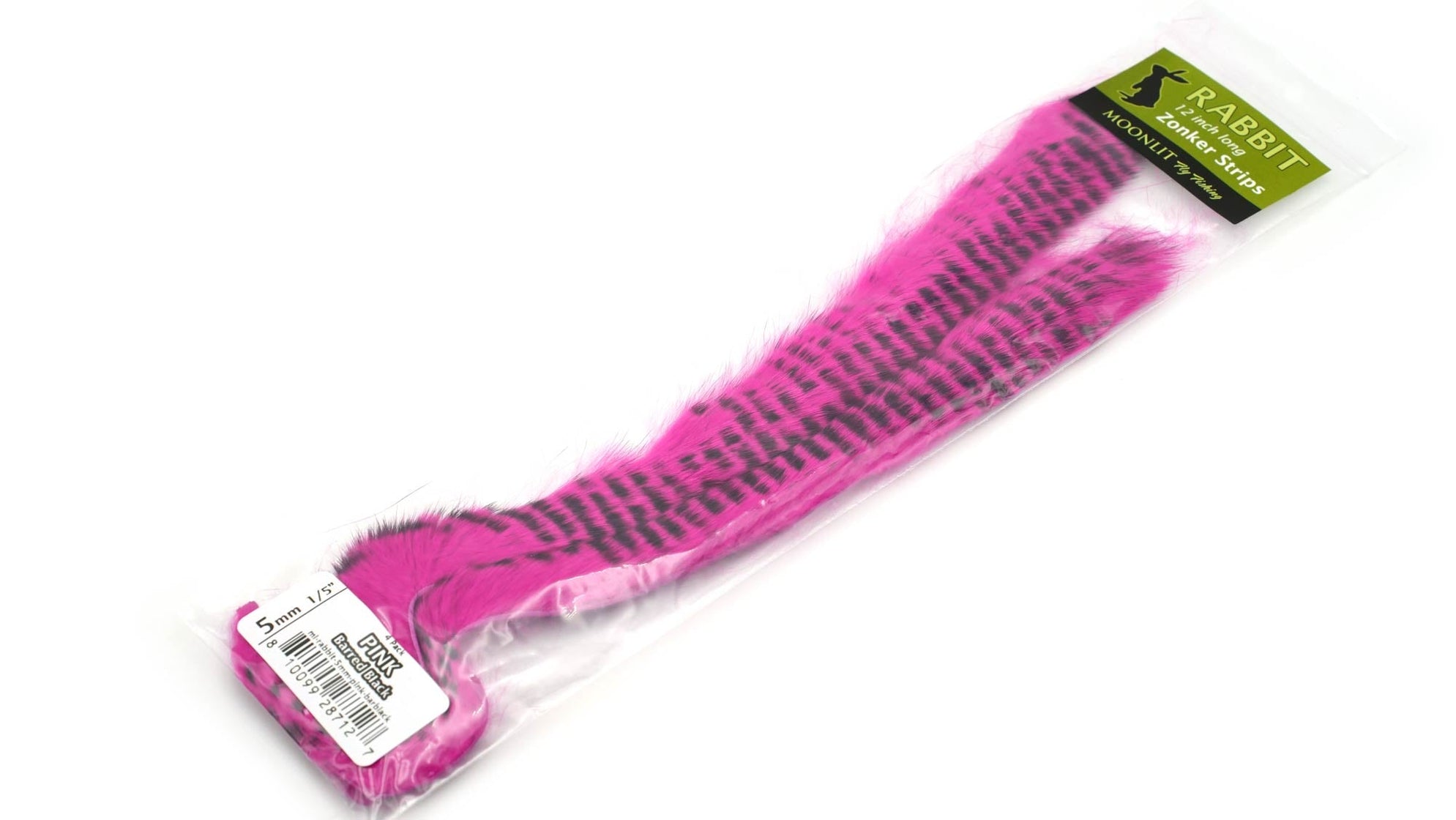 Barred Rabbit Zonker Strips | Straight Cut | Moonlit Fly Fishing ...