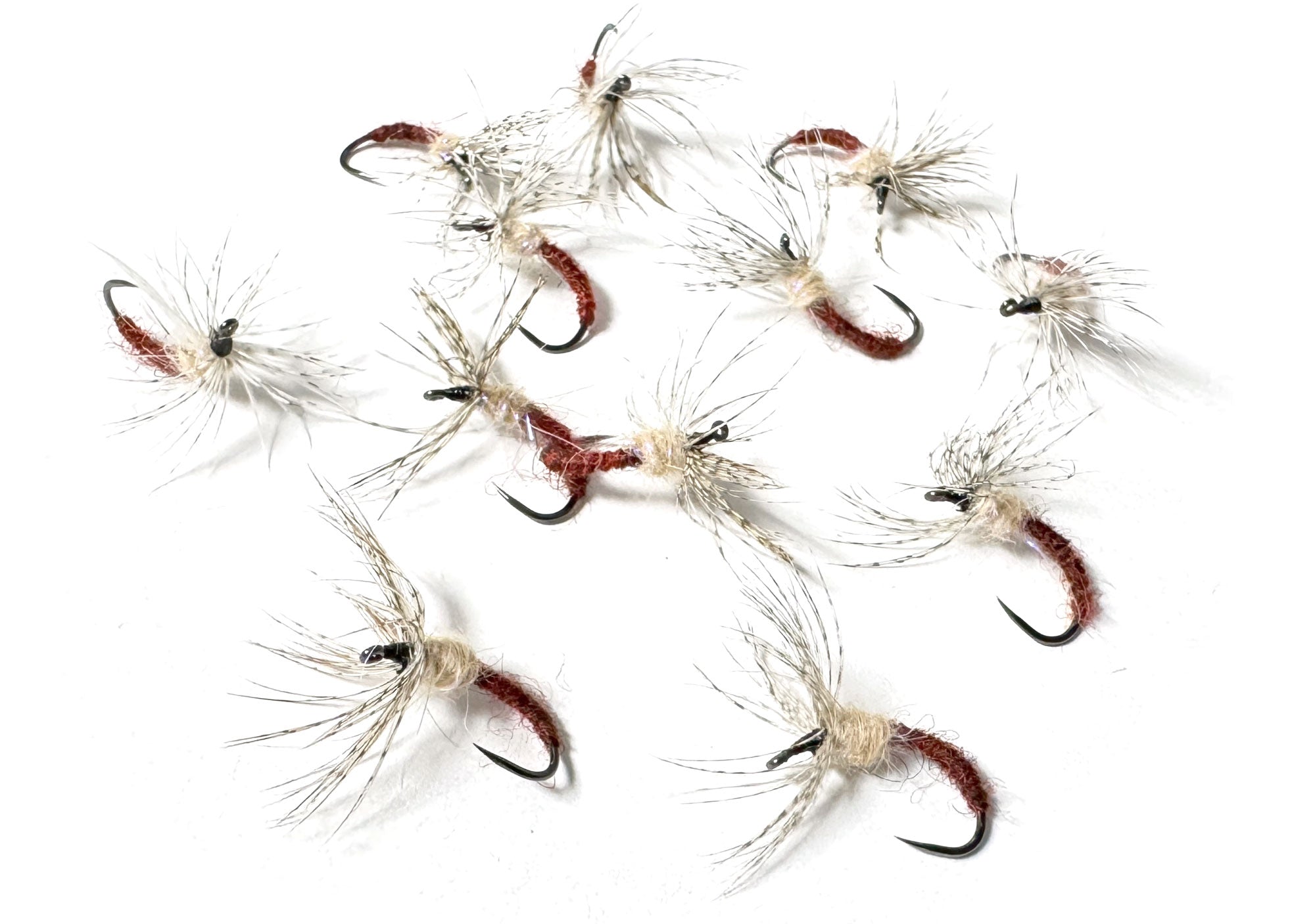 Red Ass Monkey Kebari Sakasa Flies (12 pack) — DRAGONtail Tenkara