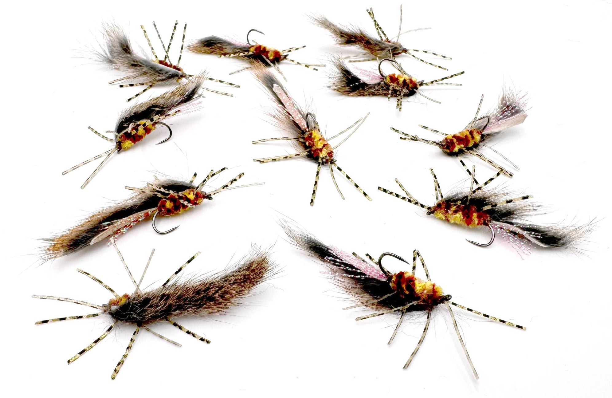 Small Zirdle Bug Flies Barbless (6 flies) — DRAGONtail Tenkara