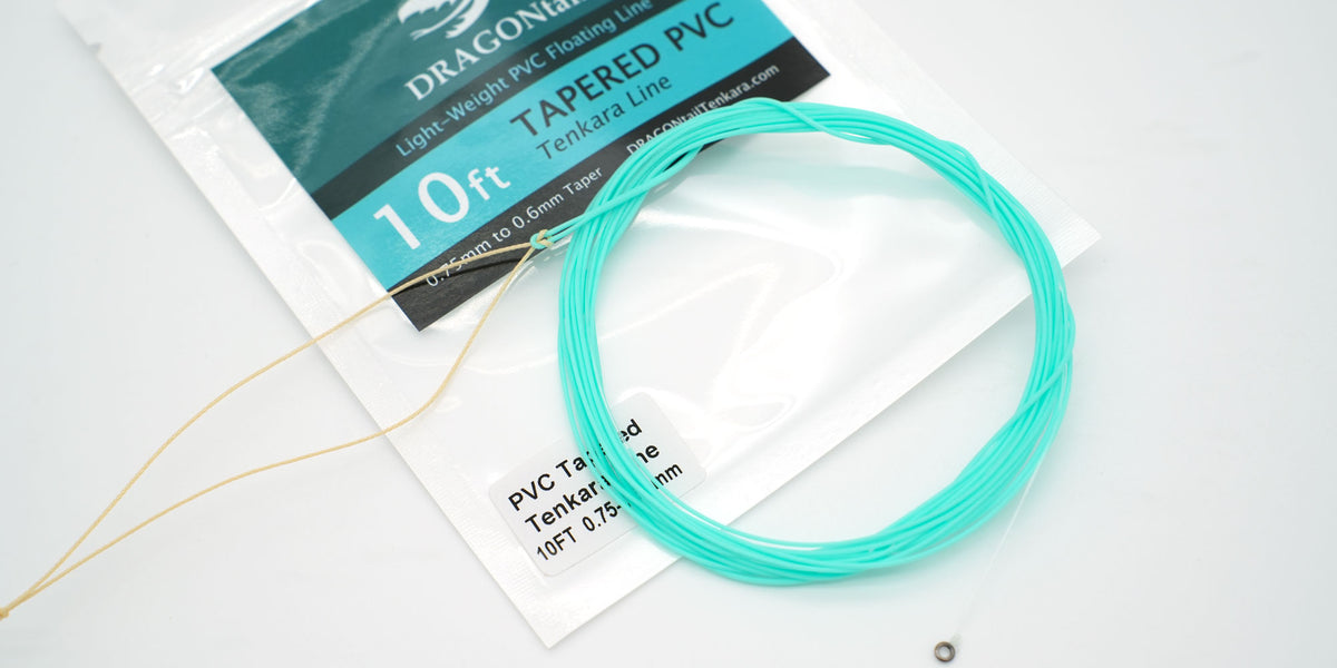 Tapered PVC Floating Tenkara Line (Mono-Core with tippet ring ...