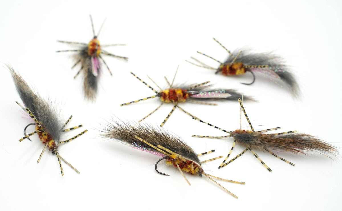 Small Zirdle Bug Flies Barbless (6 flies) — DRAGONtail Tenkara