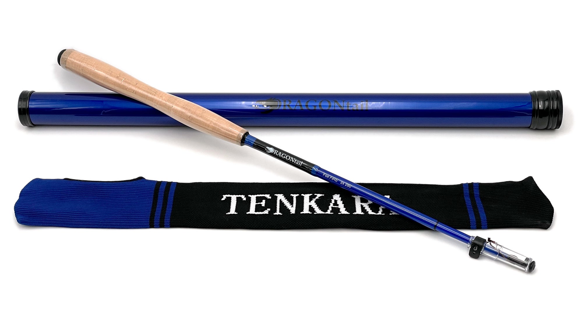 FoxFIRE zx280 Zoom Fiberglass-Hybrid Tenkara Rod — DRAGONtail Tenkara