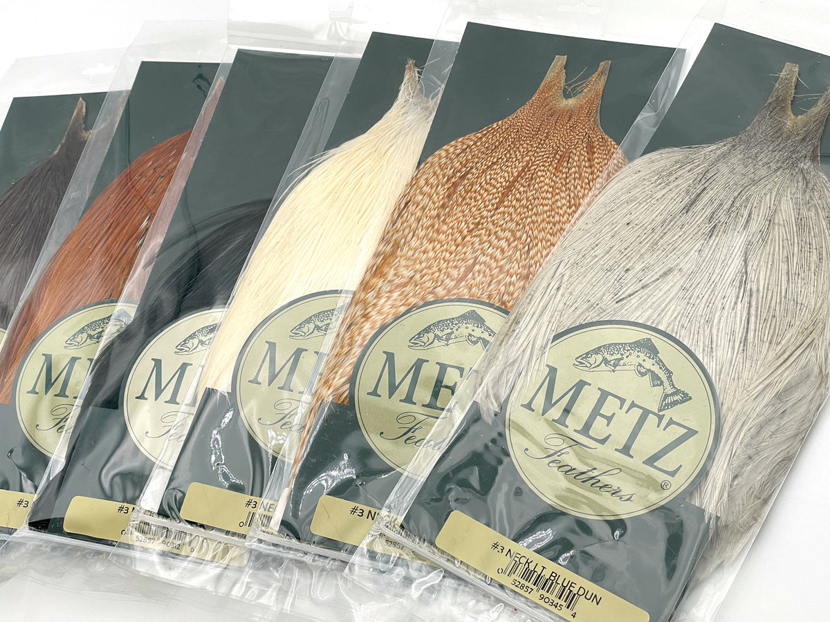 Metz Rooster Neck Cape Grade #3 — DRAGONtail Tenkara