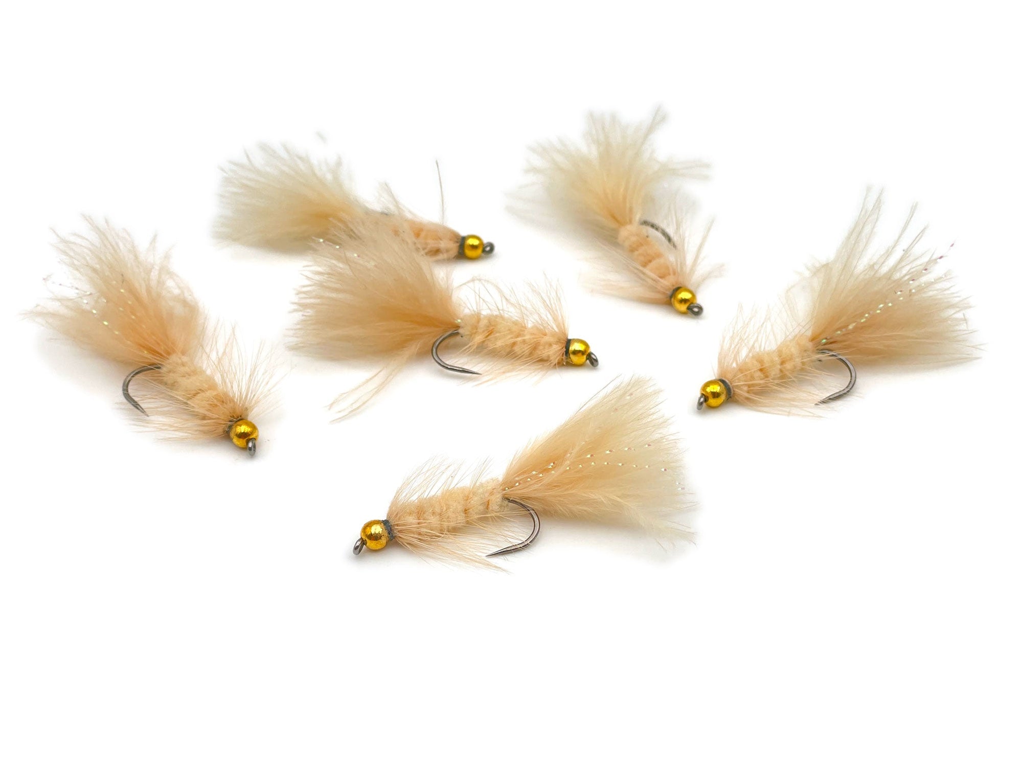 Woolly Bugger Flies Barbless (6 pack) — DRAGONtail Tenkara